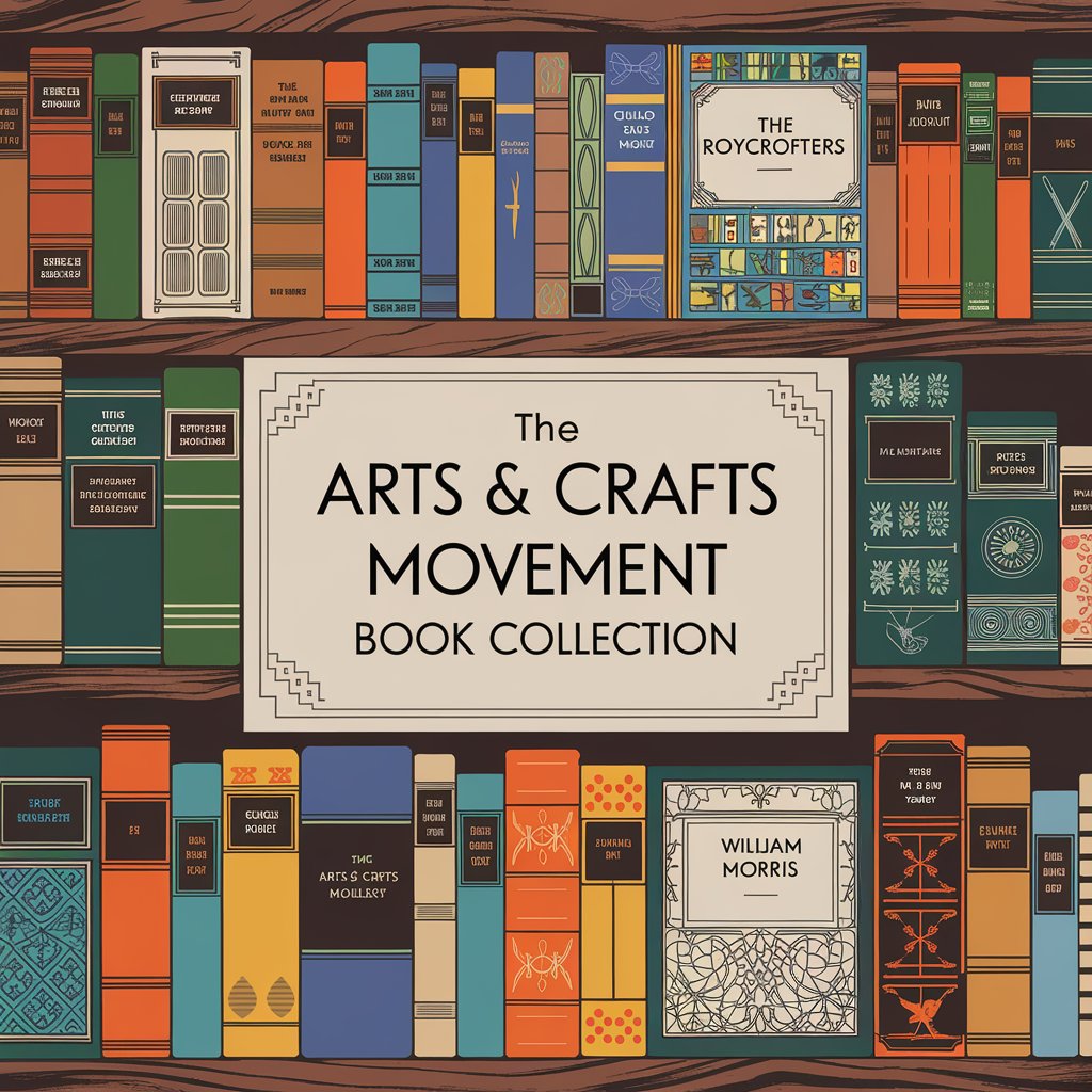 Arts and Crafts Movement Book Collection – Romantic English