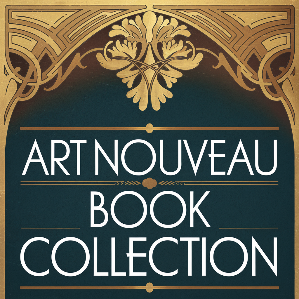 Art Nouveau Book Collection – Romantic English