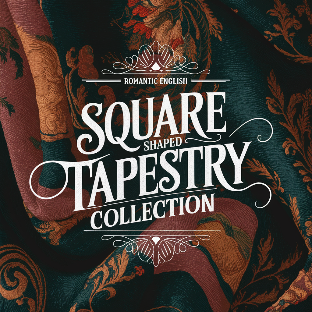 Square Shaped Tapestries – Romantic English