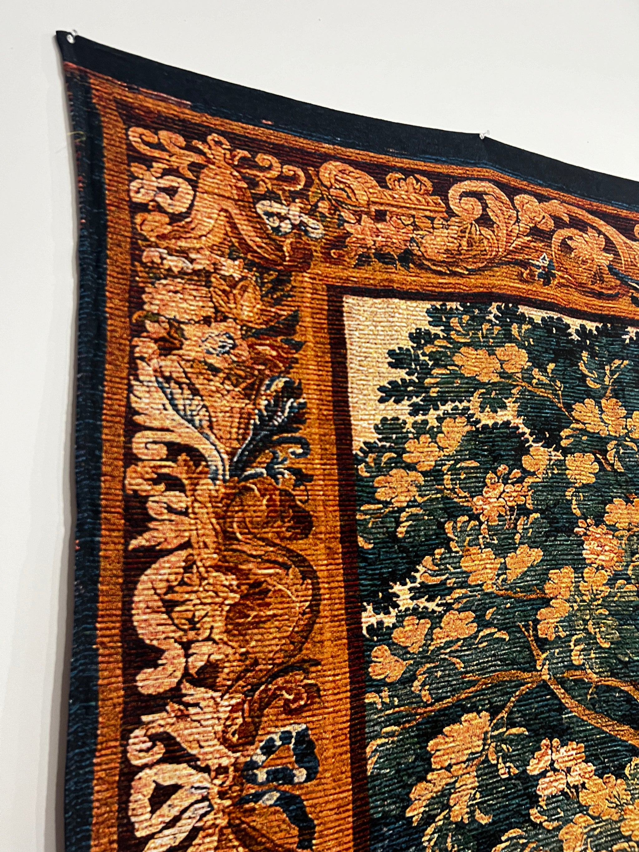 Exquisite French Verdure Tapestry Reproduction Elegant Woven Wall Art ...