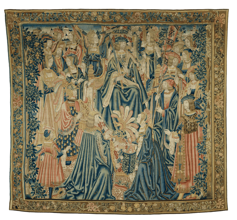 Autumn 15th Century Royal Court Ceremony Tapestry RE848309 – Romantic ...