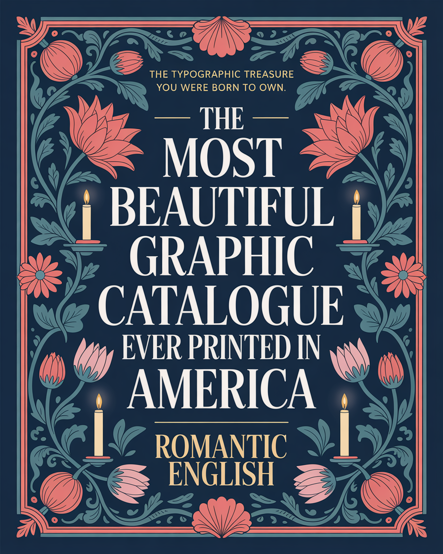 The Most Beautiful Graphic Catalogue Ever Printed in America – Romantic ...