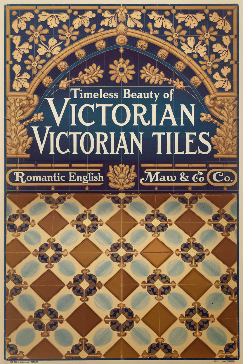 Victorian Tile Masterpieces: The Patterns of Maw & Co. – A Complete Gu ...