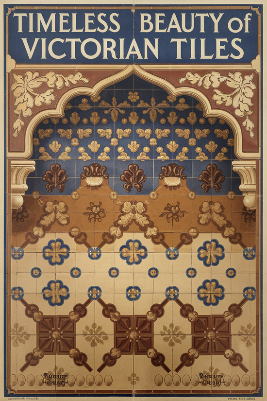 Victorian Tile Masterpieces: The Patterns of Maw & Co. – A Complete Gu ...