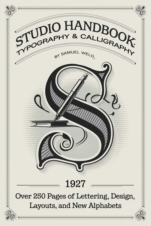 Studio Handbook: Lettering – Over 250 Pages of Lettering, Design, Layo ...