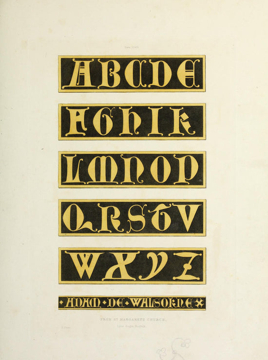 A Journey Through Medieval Typography: Discover Alphabets, Numerals ...