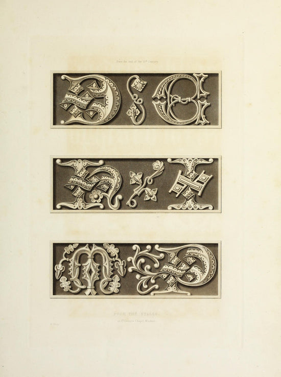 A Journey Through Medieval Typography: Discover Alphabets, Numerals ...