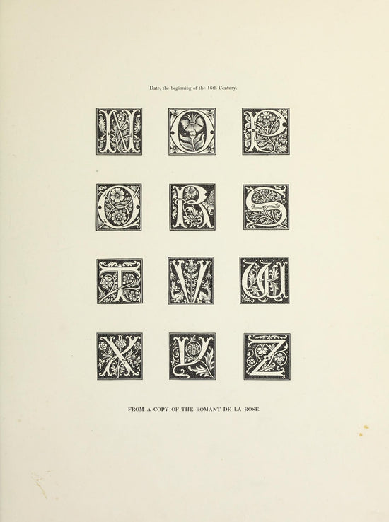 A Journey Through Medieval Typography: Discover Alphabets, Numerals ...