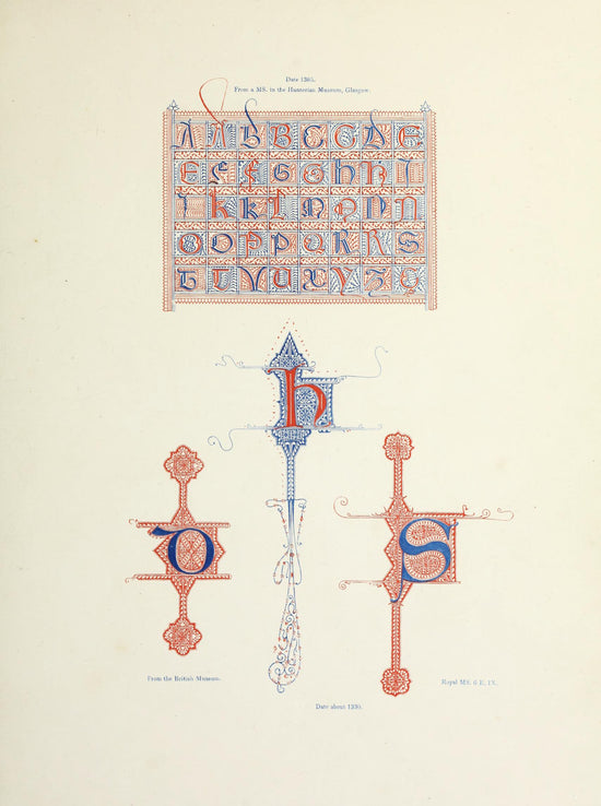 A Journey Through Medieval Typography: Discover Alphabets, Numerals ...