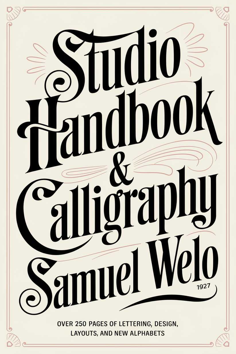 Studio Handbook: Lettering – Over 250 Pages of Lettering, Design, Layo ...
