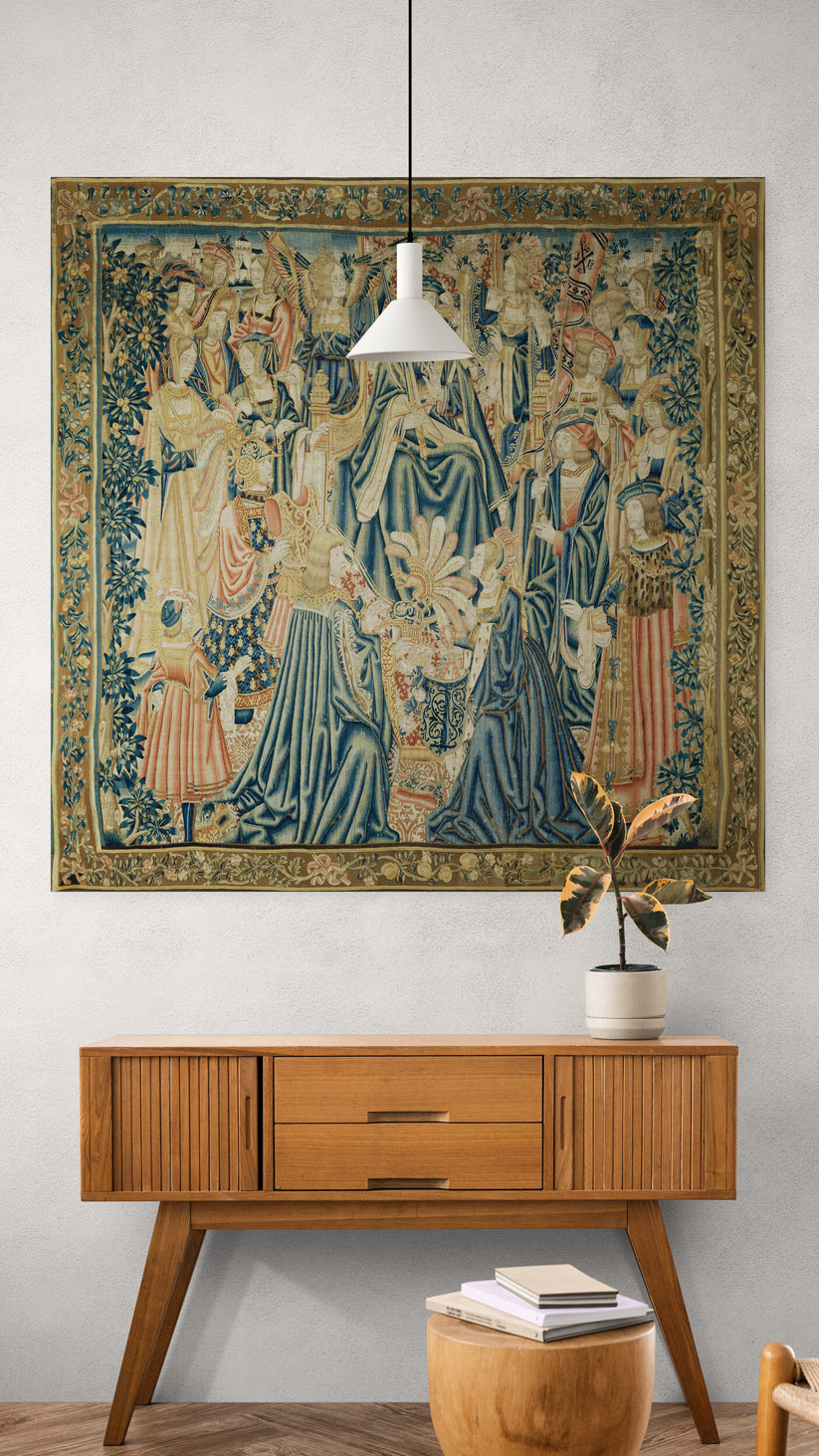 Autumn 15th Century Royal Court Ceremony Tapestry RE848309 – Romantic ...
